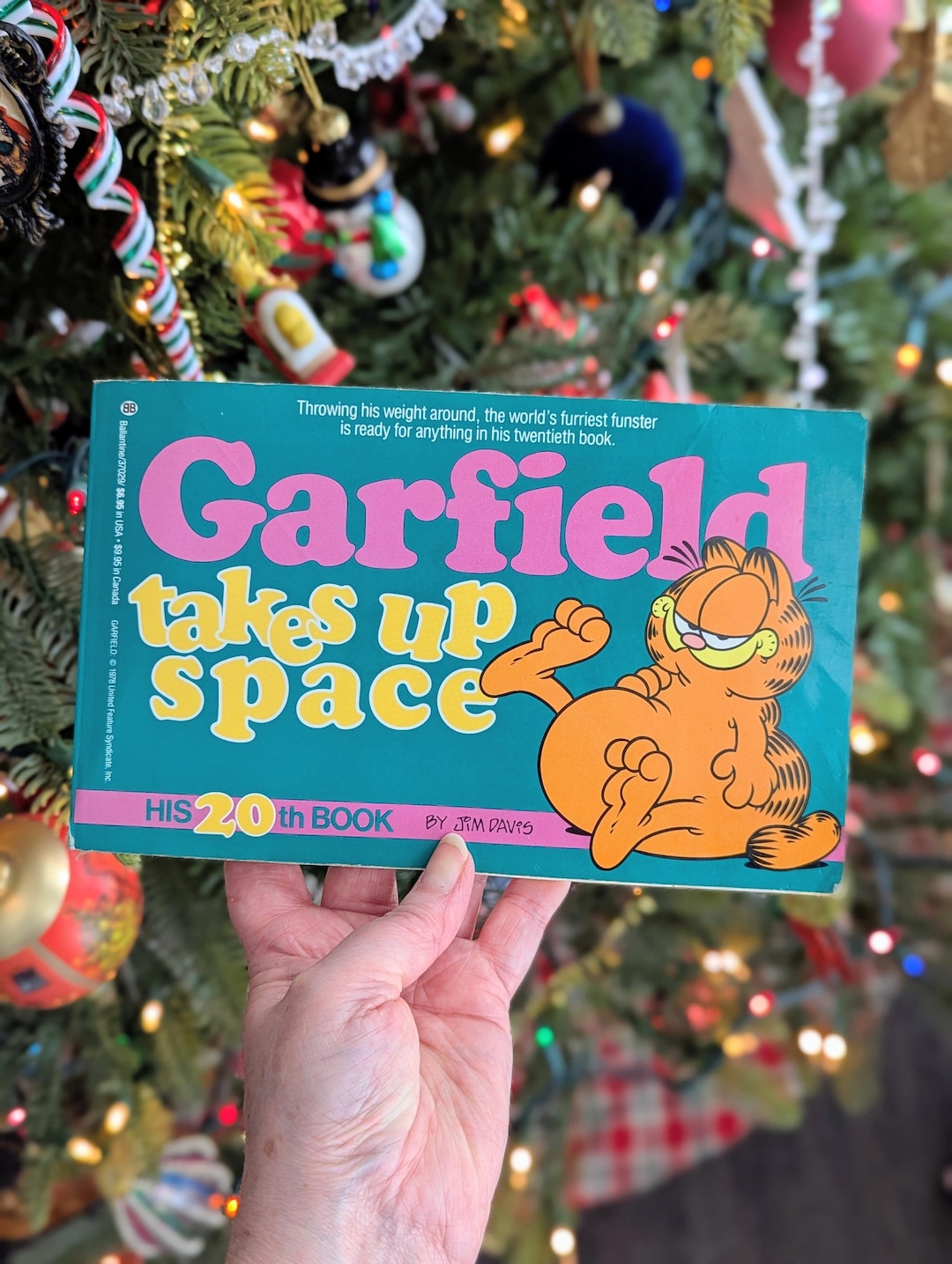 1991 Vintage Garfield Takes up Space, Paperback Comic Book by Jim Davis ...