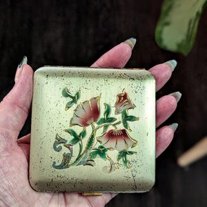 1940s Vintage Powder Compact Mirror, Dorset Fifth Avenue With ...
