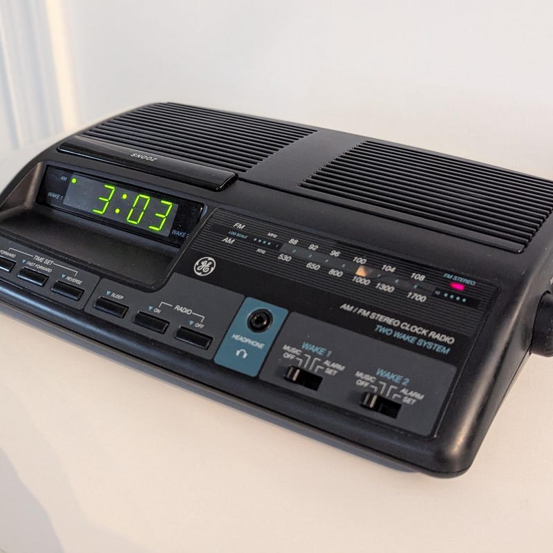 Clock Radio 80s Ge - Etsy