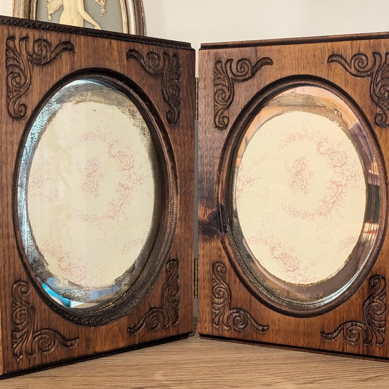 Double Glass Frame - Etsy