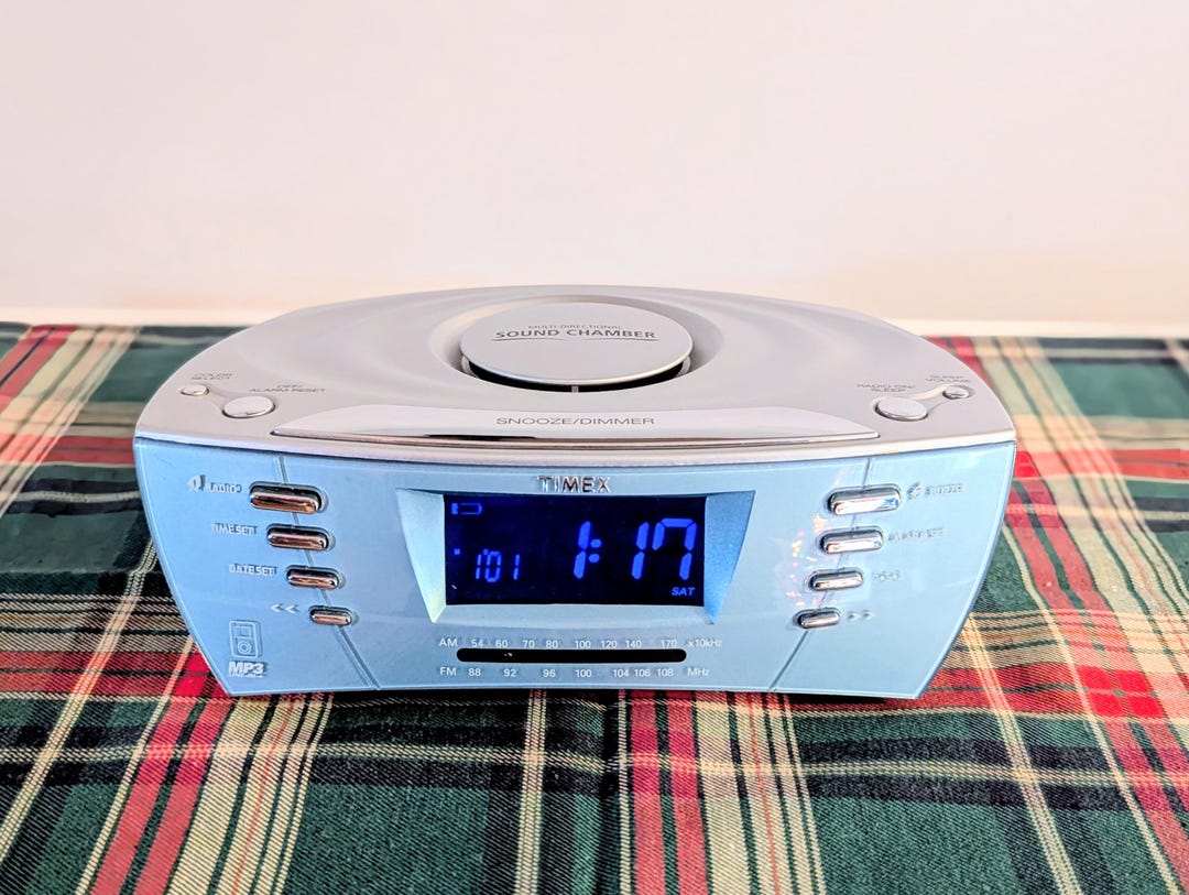2002 Vintage Timex Multi Directional Sound Chamber "super Loud Dual ...
