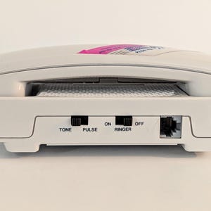 NOS 1980s Vintage Unisonic Studio Line Landline Telephone, White, WORKS ...