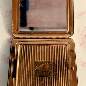 1940s Vintage Powder Compact Mirror, Dorset Fifth Avenue With ...