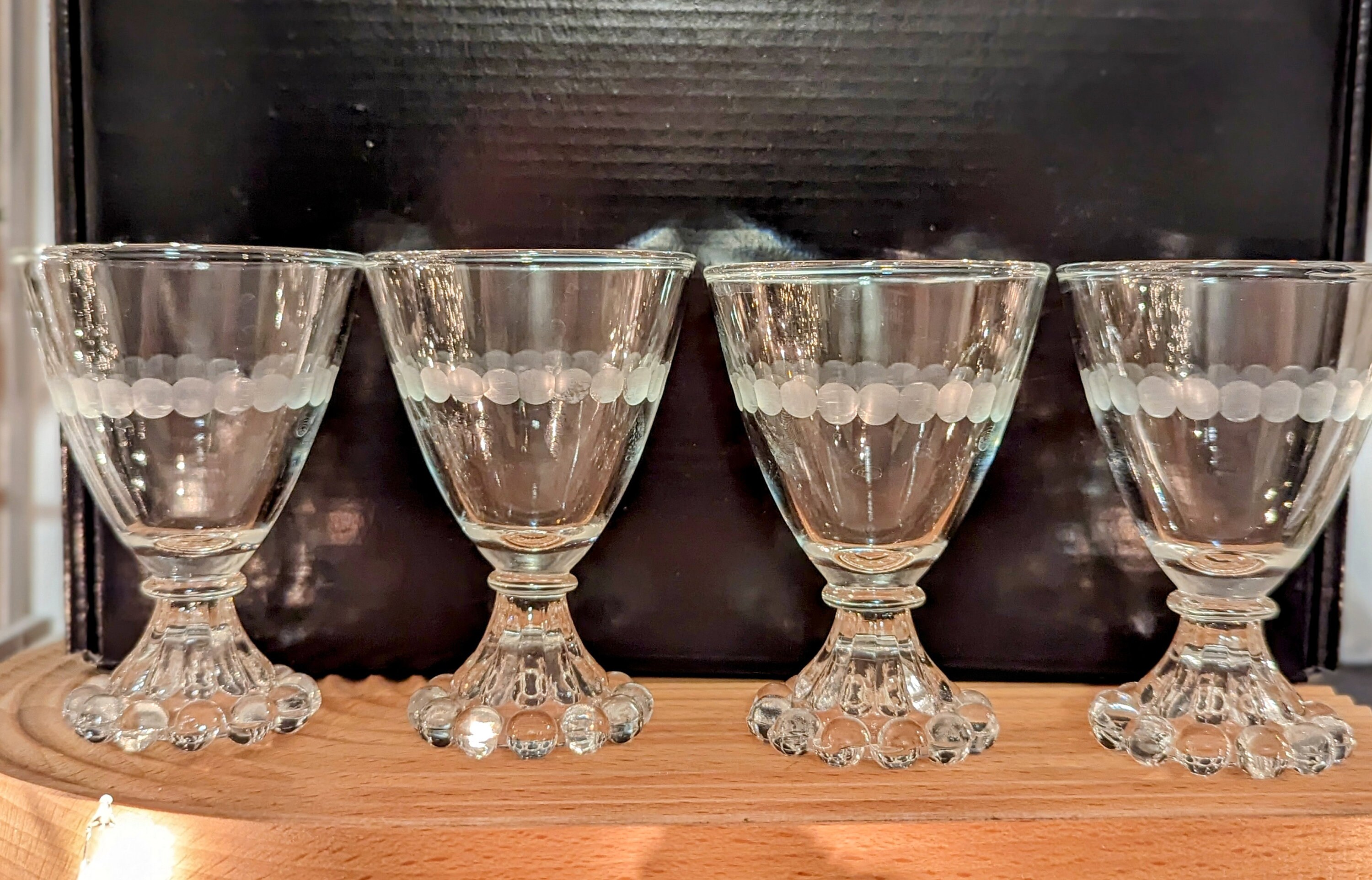 Vintage Anchor Hocking Boopie Cordial Glasses/small Liqueur Glasses-set of 4 - Etsy