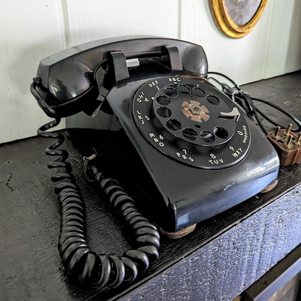 1950s Vintage Rotary Phone Model 500 - Etsy