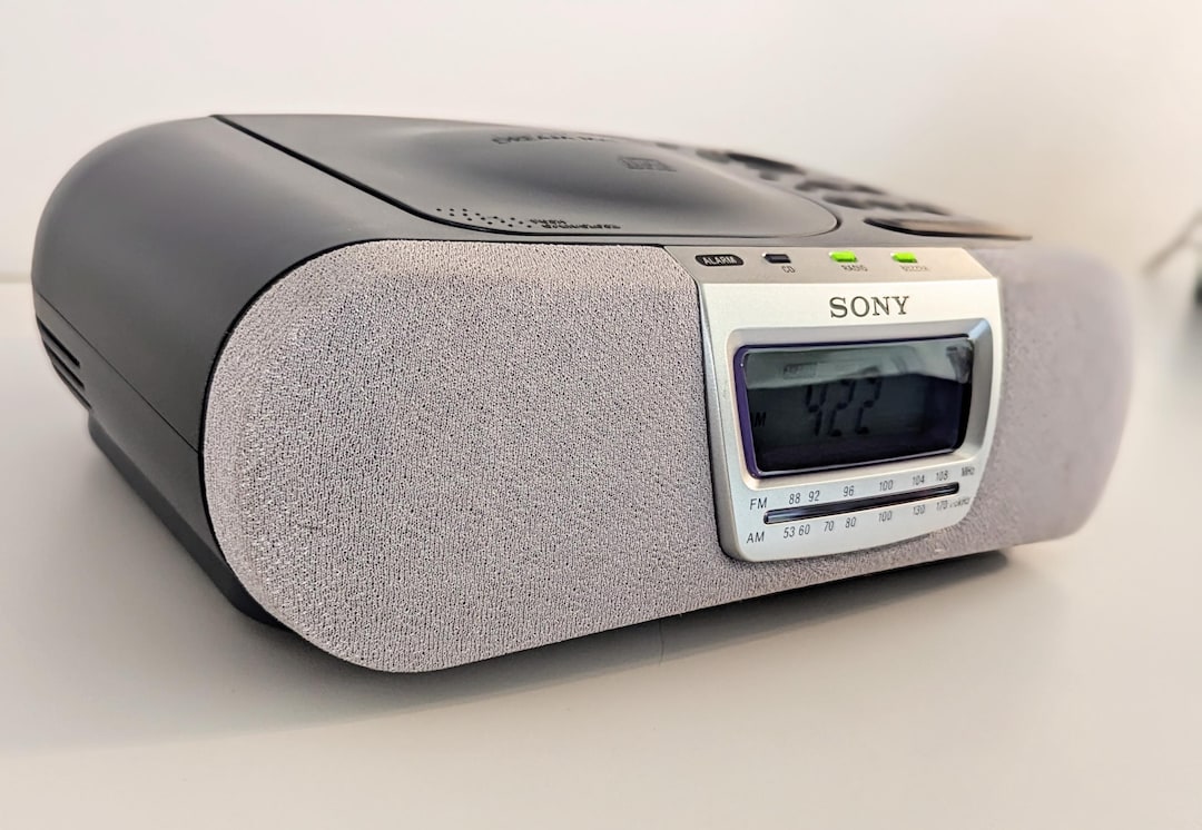 1990s Vintage Sony Dream Machine CD Player Clock Radio, WORKS, Vintage ...