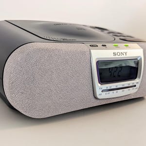 1990s Vintage Sony Dream Machine CD Player Clock Radio, WORKS, Vintage ...