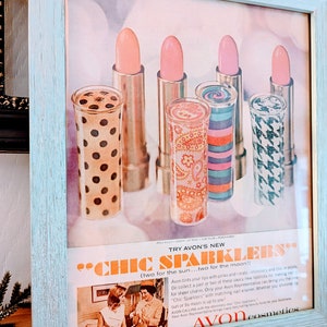 Vintage Avon Cosmetics Authentic Original Ad, Not Reprint, Framed 8x10 ...