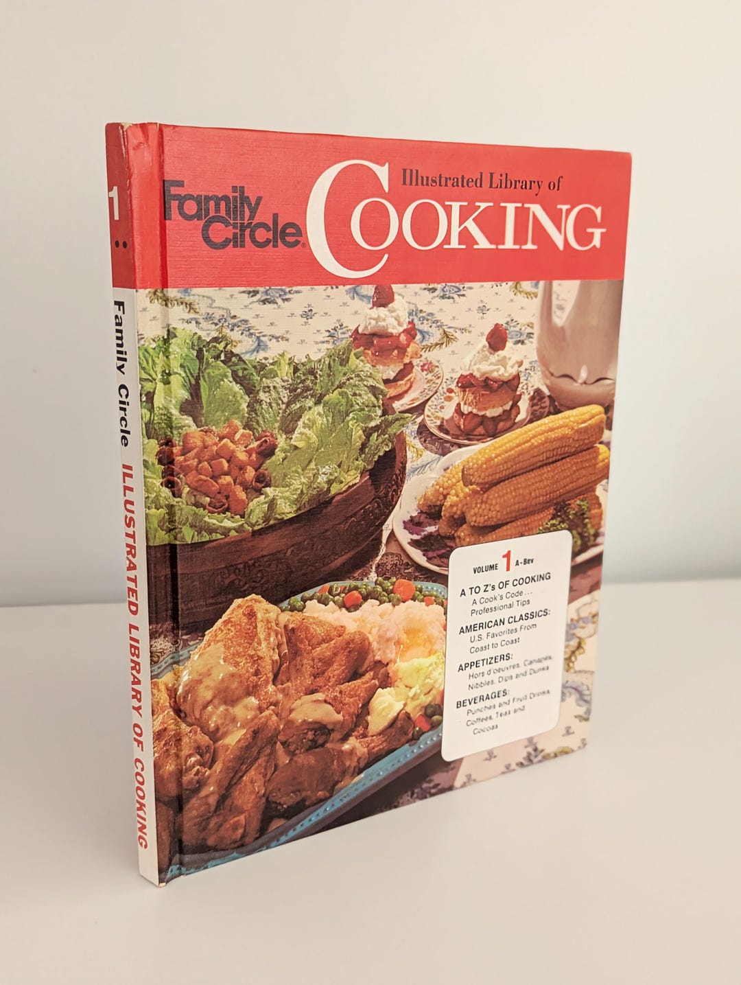 1972 Family Circle Illustrated Library of Cooking, Vol. 1, American ...