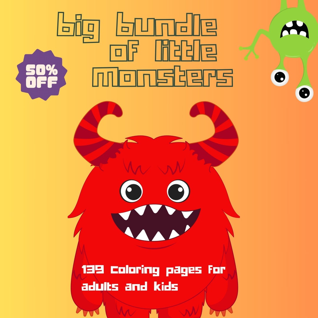 Big Bundle of Little Monsters - Etsy