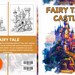 Whimsical Fairy Tale Castle Coloring Pages: 36 Magical Designs - Etsy