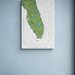 The Florida Surf Map - Etsy