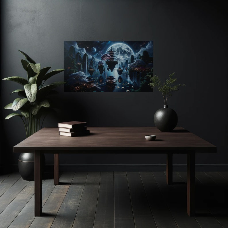 Surreal Home Wall Decoration Unframed Poster - Etsy