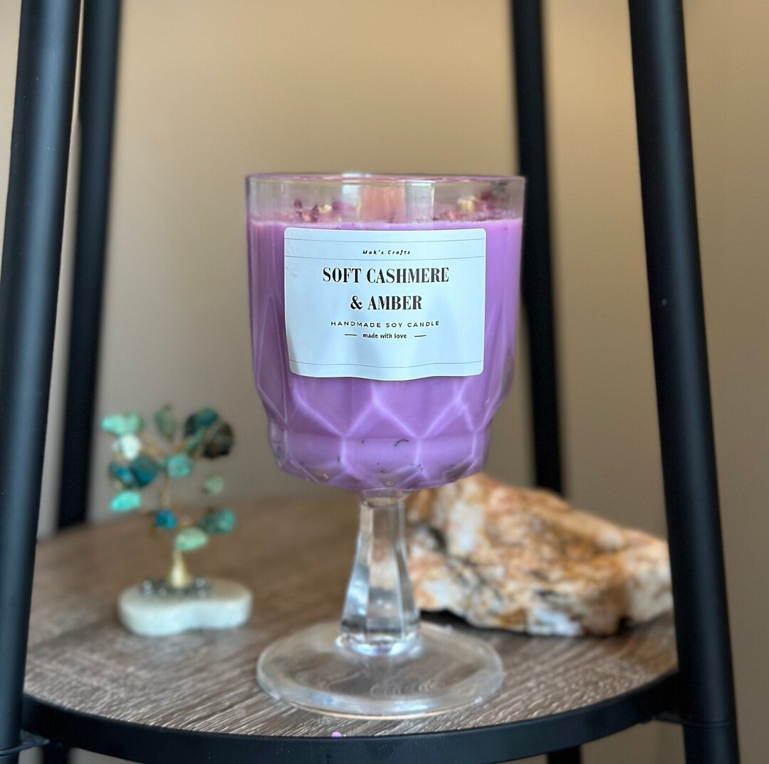 Custom Chalice Candle: Woodwick - Etsy