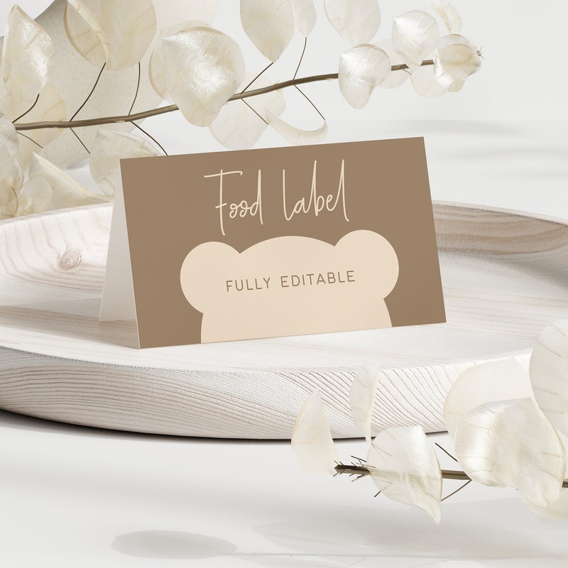 Shower Food Labels - Etsy