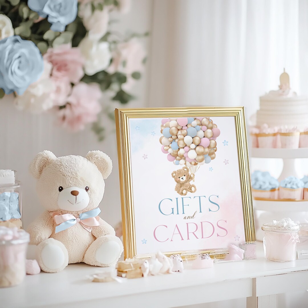 Gender Reveal Party Geschenk