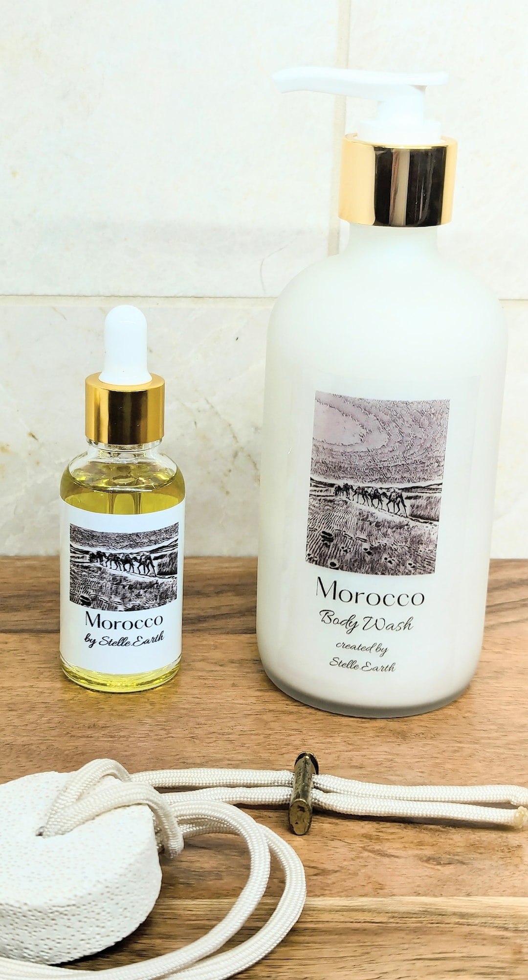Morocco -essential Oil Shower Aromatherapy Set - Aromatherapy Shower ...