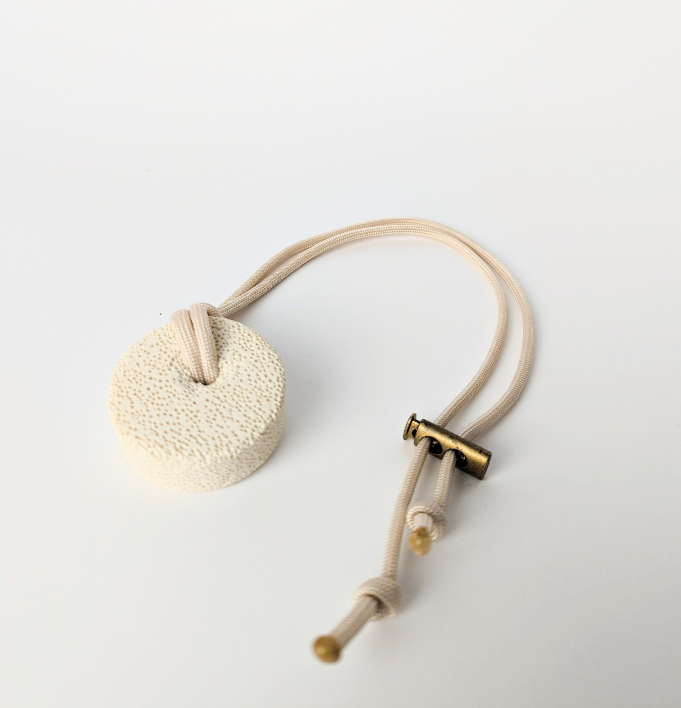 Lava Stone Hanging Shower Diffuser for Essential Oils, Natural Stone ...