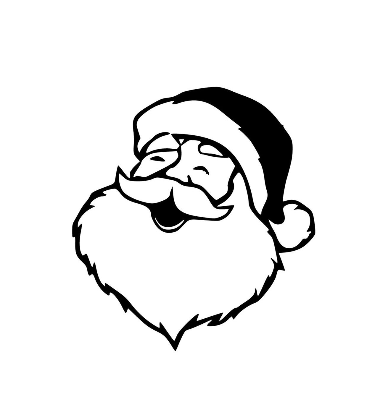 Santa Claus SVG and PNG - Etsy