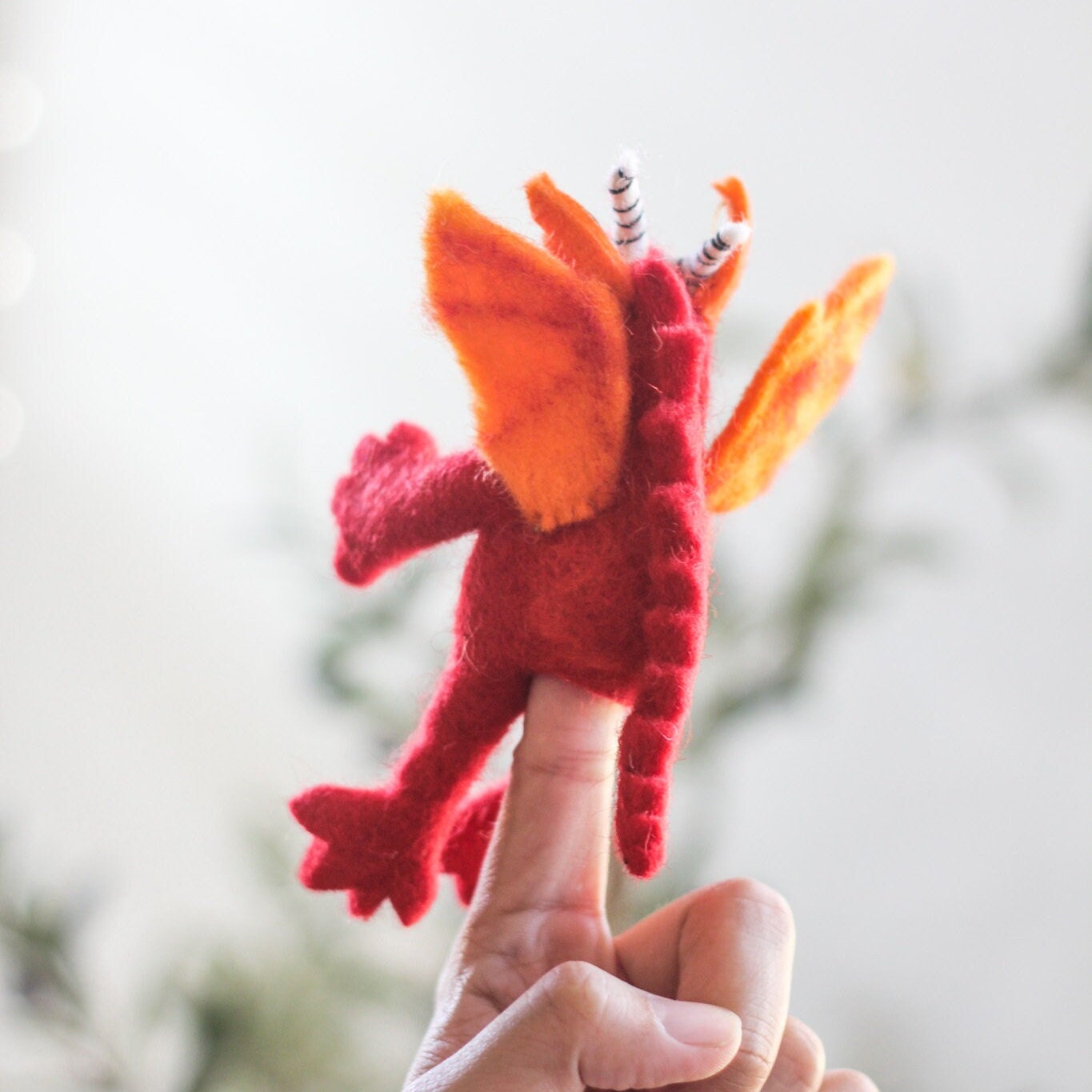 Dragon Finger Puppet, Dino Finger Puppet, Monster Finger Puppet ...