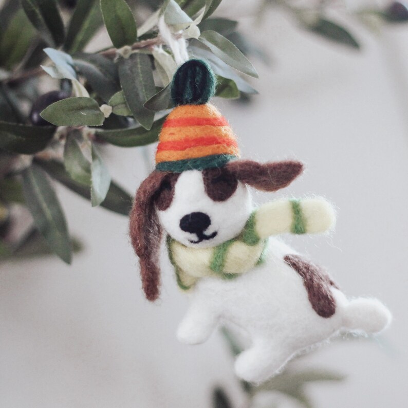 Cocker Spaniel Dog Ornament, Felt Ornament, Christmas Dog Ornament ...