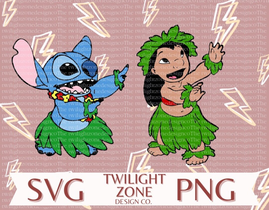 Hula Dancers SVG | Easy Cut File for Cricut, Layered by Colour. PNG ...