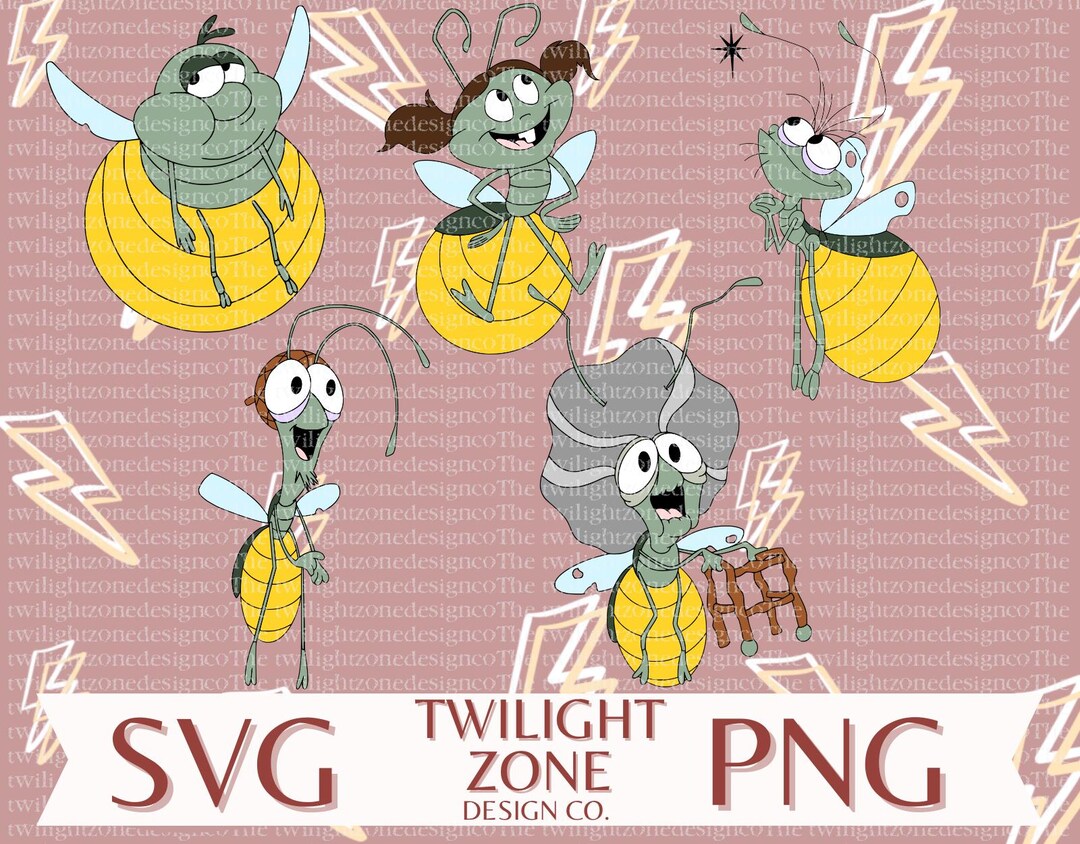 Fireflies SVG | Easy Cut File for Cricut, Layered by Colour. PNG ...