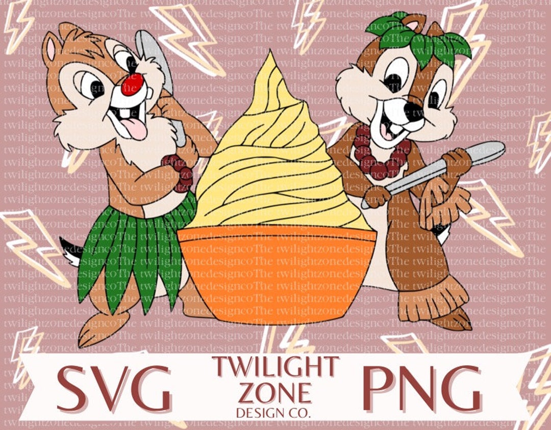 Aloha Chipmunks SVG | Easy Cut File for Cricut, Layered by Colour. PNG ...
