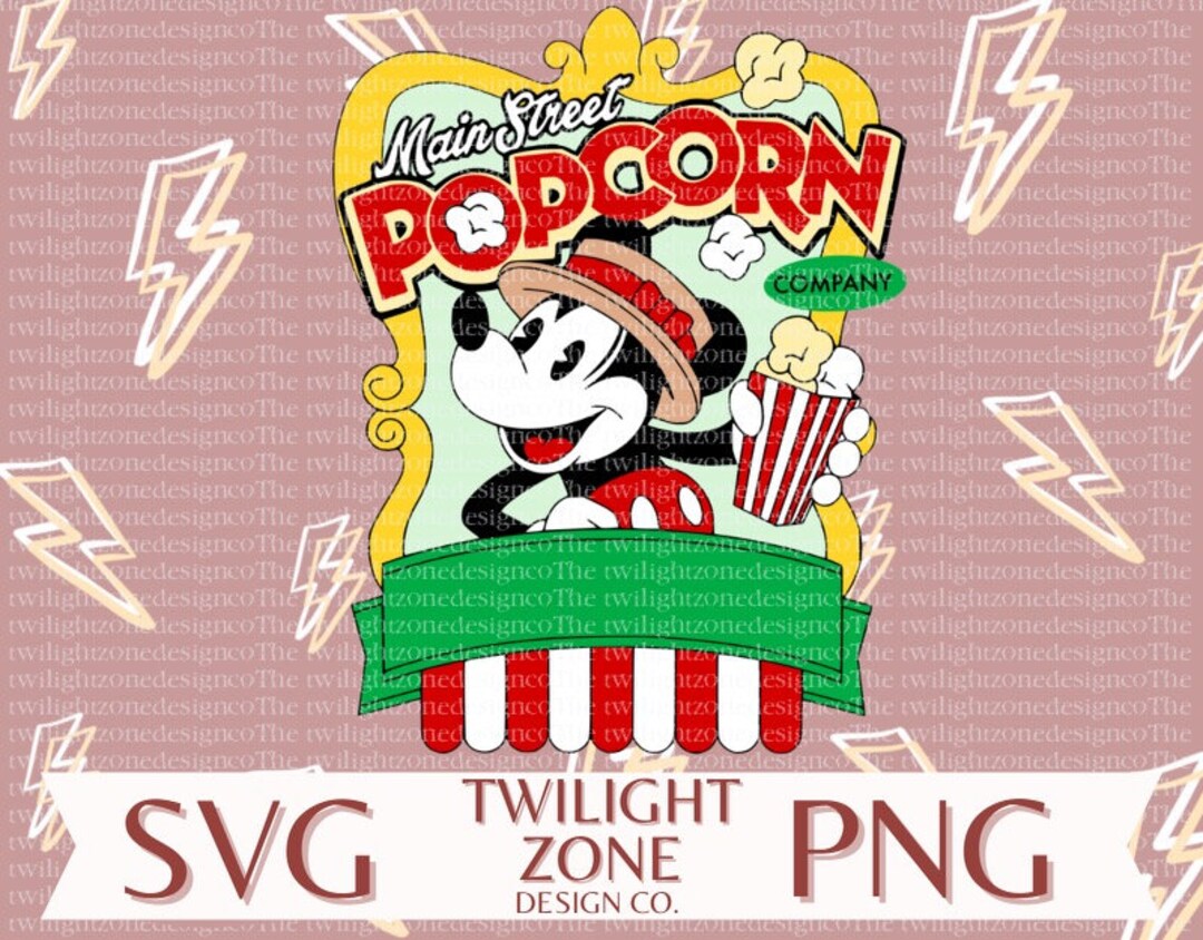 Popcorn SVG | Easy Cut File for Cricut, Layered by Colour. PNG | Colour ...
