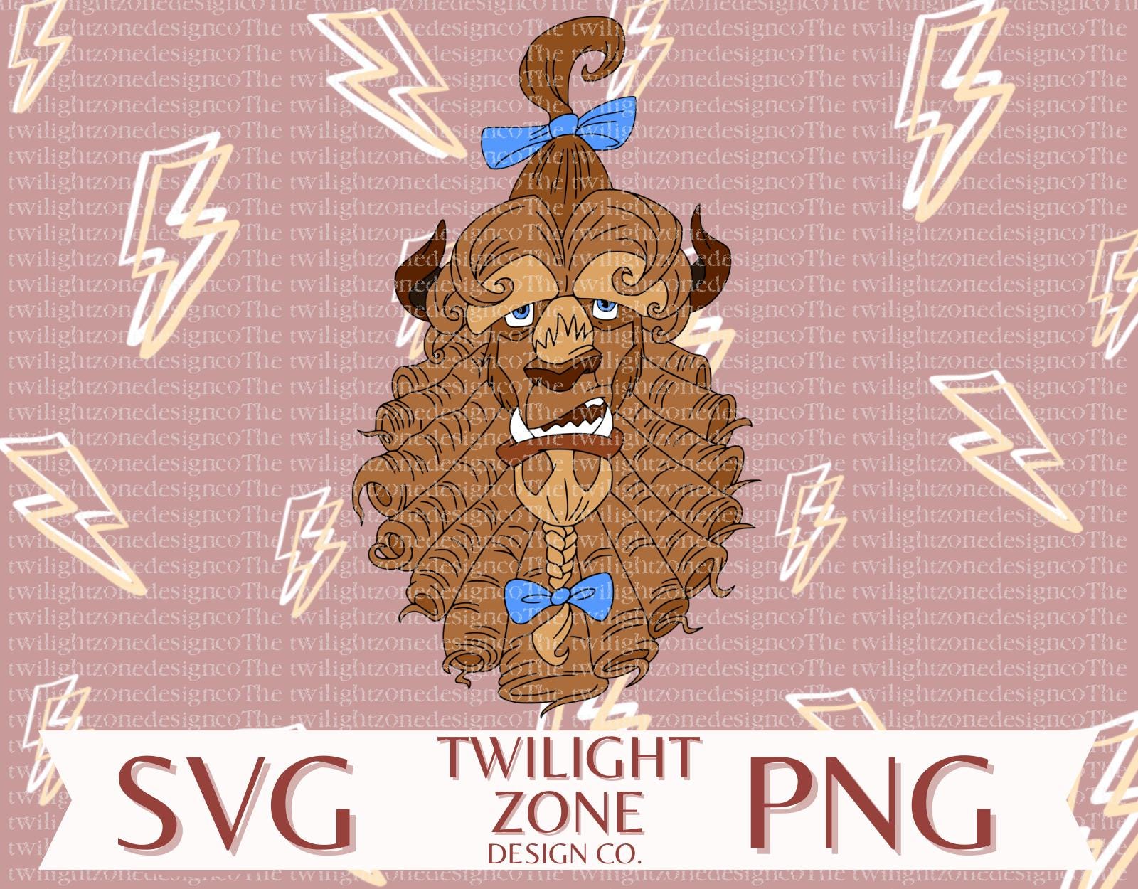 Beautiful Beast SVG | Easy Cut File for Cricut, Layered by Colour. PNG ...