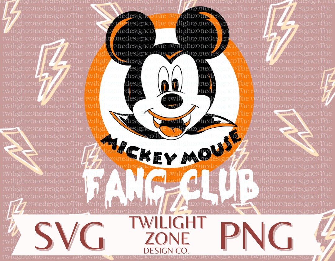 Fang Club SVG | Easy Cut File for Cricut, Layered by Colour. PNG ...