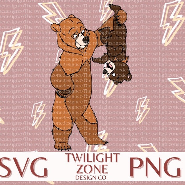 Brother Bear Svg - Etsy