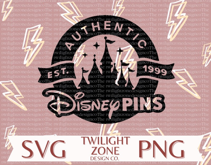 Pin Trading SVG Easy Cut File for Cricut, Layered by Colour. PNG Colour ...