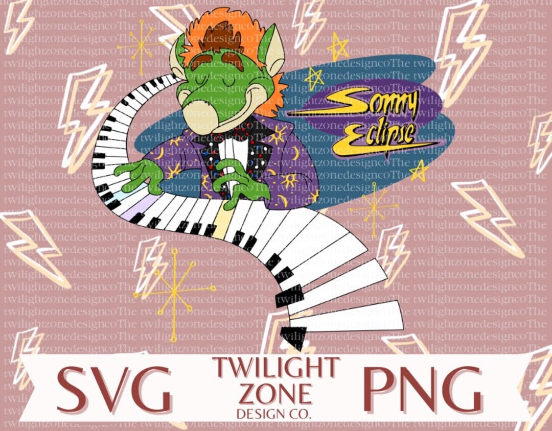 Sonny Eclipse SVG | Easy Cut File for Cricut, Layered by Colour. PNG ...