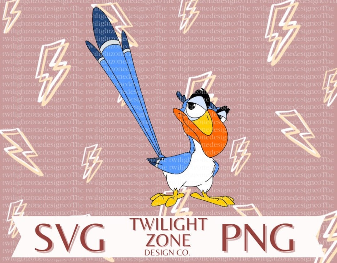 Zazu SVG | Easy Cut File for Cricut, Layered by Colour. PNG | Colour ...