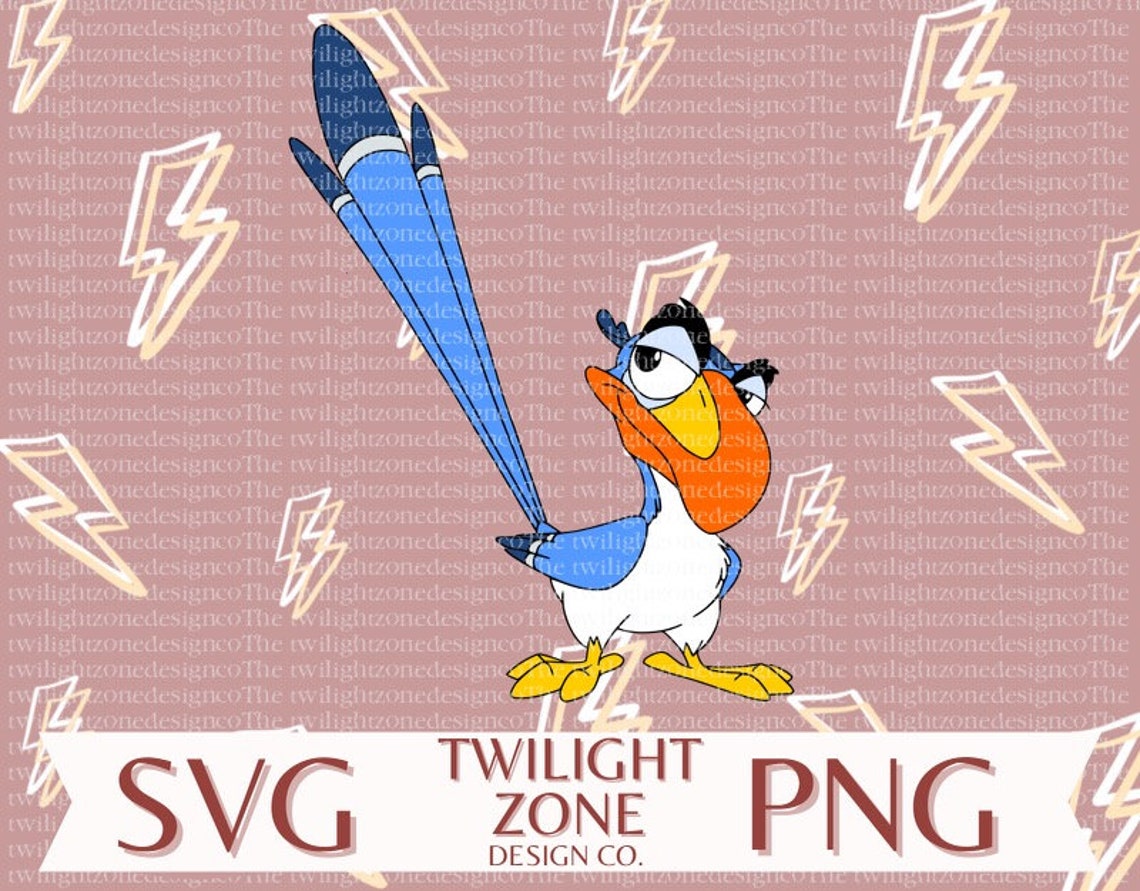 Zazu SVG | Easy Cut File for Cricut, Layered by Colour. PNG | Colour ...