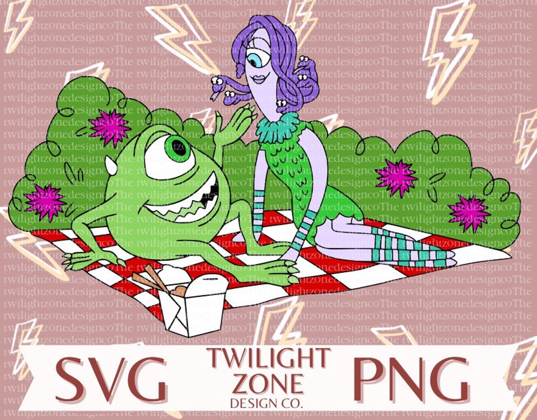 Monster Picnic SVG | Easy Cut File for Cricut, Layered by Colour. PNG ...