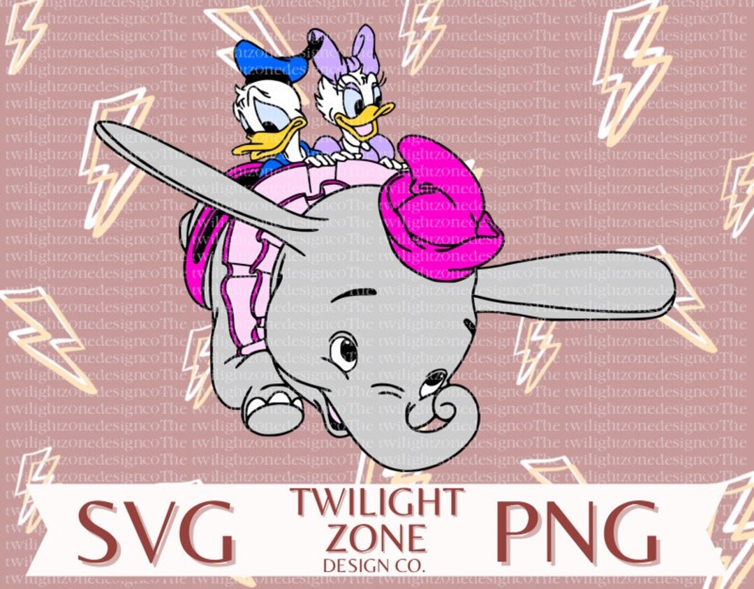 Flying Elephant Ride SVG | Easy Cut File for Cricut, Layered by Colour ...