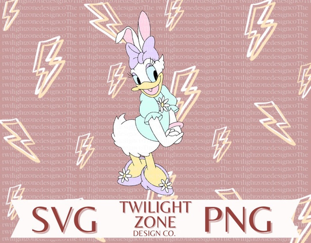 Easter Bunny Duck SVG Easy Cut File for Cricut, Layered by Colour. PNG ...