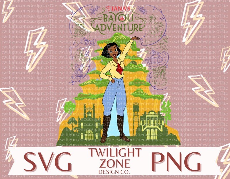 Bayou Adventure SVG Easy Cut File for Cricut, Layered by Colour. PNG ...