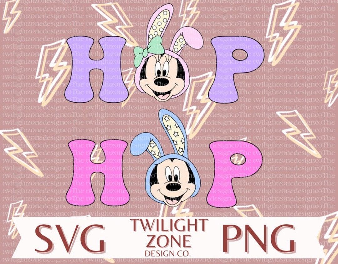 Hop Hop Mice SVG | Easy Cut File for Cricut, Layered by Colour. PNG ...