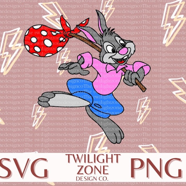 Rabbit Svg File - Etsy