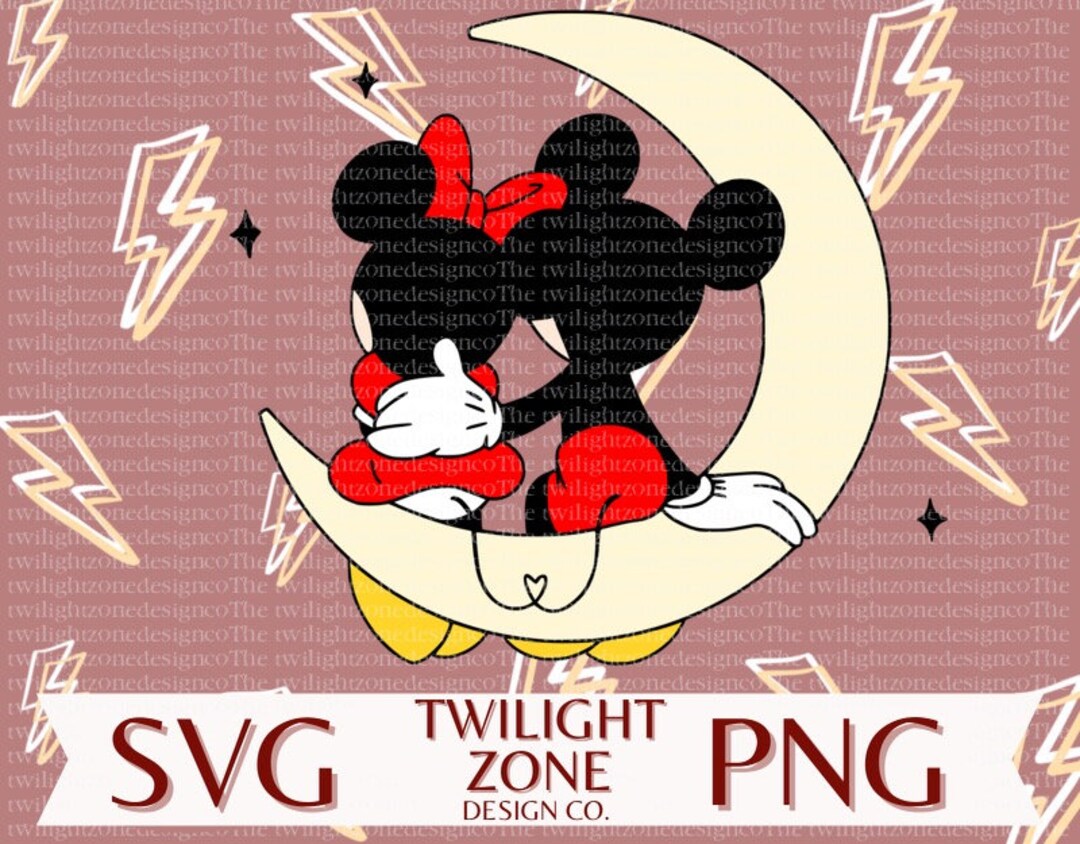 Over the Moon SVG | Easy Cut File for Cricut, Layered by Colour. PNG ...