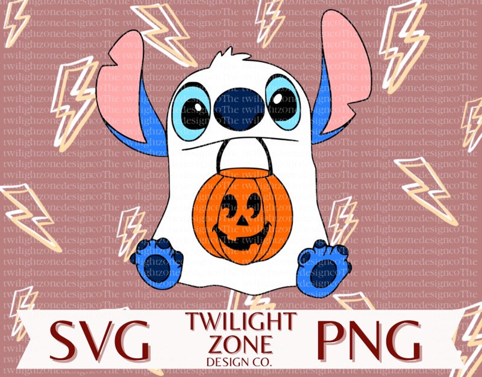 Stitch Ghost SVG Easy Cut File for Cricut Layered by - Etsy