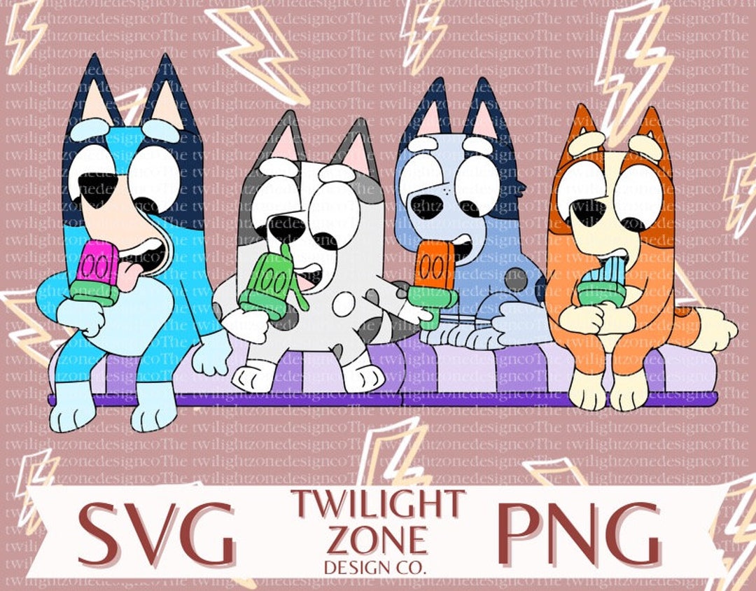 Ice Lollies SVG | Easy Cut File for Cricut, Layered by Colour. PNG ...