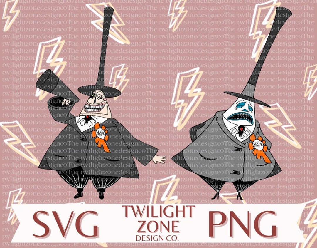 Halloween Mayor SVG Easy Cut File for Cricut, Layered by Colour. PNG ...