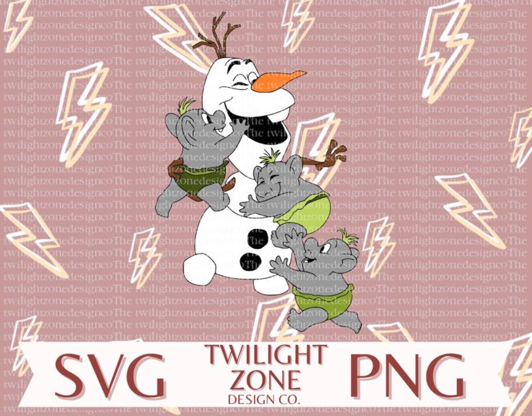 Troll Babies SVG | Easy Cut File for Cricut, Layered by Colour. PNG ...
