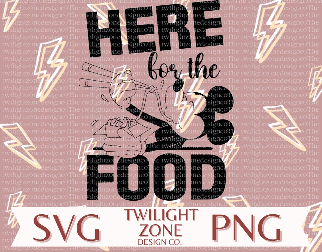 Here for the Food SVG | Easy Cut File for Cricut, Layered by Colour ...