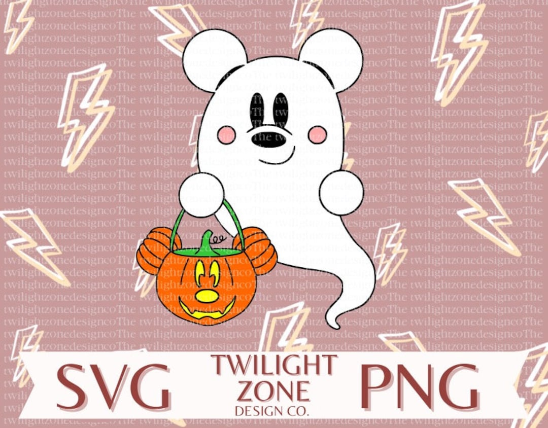 Ghost Mouse SVG | Easy Cut File for Cricut, Layered by Colour. PNG ...
