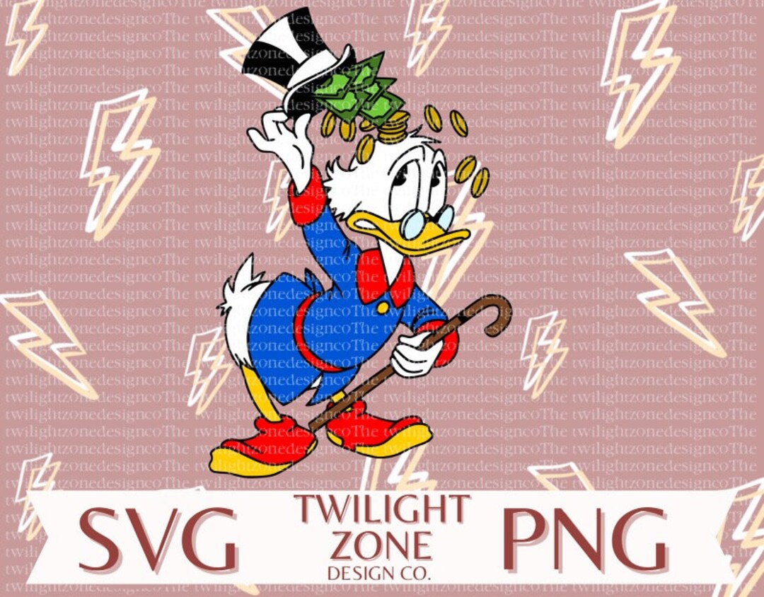 Money Duck SVG | Easy Cut File for Cricut, Layered by Colour. PNG ...